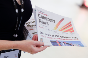 Exclusive for accredited press at ESC Congress